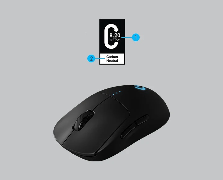 Carbon Transparency Label von Logitech - Grinno